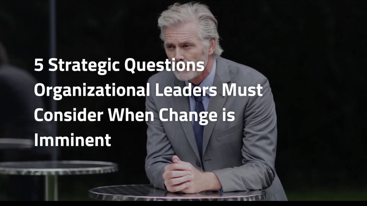 Organizational Change & Achieving Agility in a Dynamic Marketplace Organizational Change & Achieving Agility in a Dynamic Marketplace